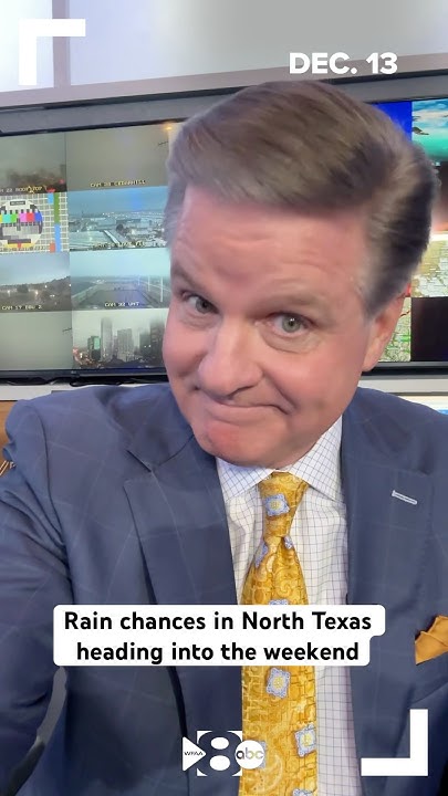 Tracking the rain chances in North Texas heading into the weekend - YouTube