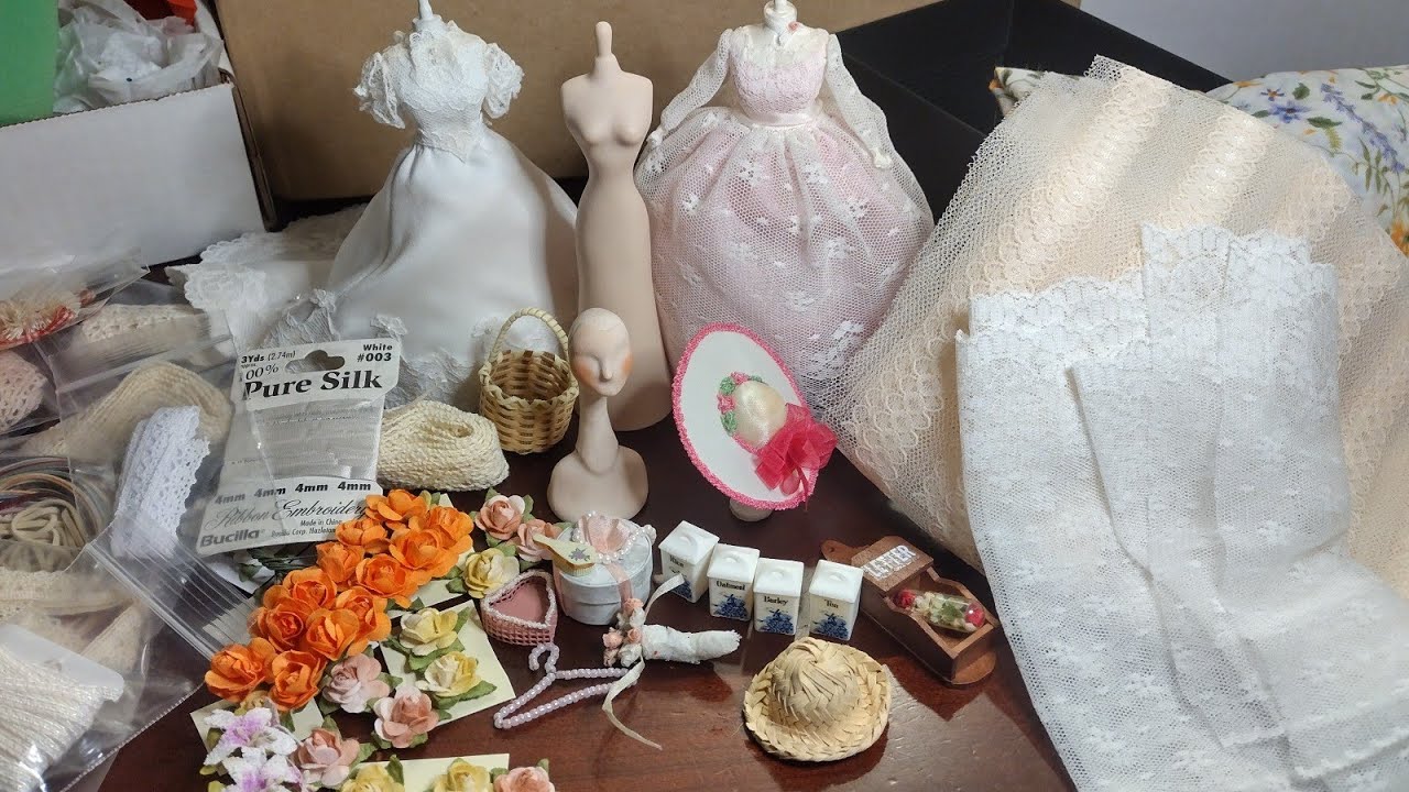 Unboxing Dollhouse Wedding Supplies from CAROL'S MINIS - Little ...