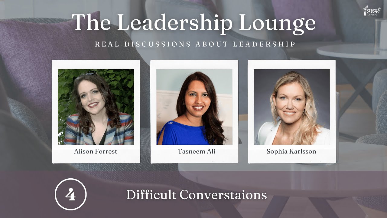 The Leadership Lounge: Difficult Conversations - YouTube