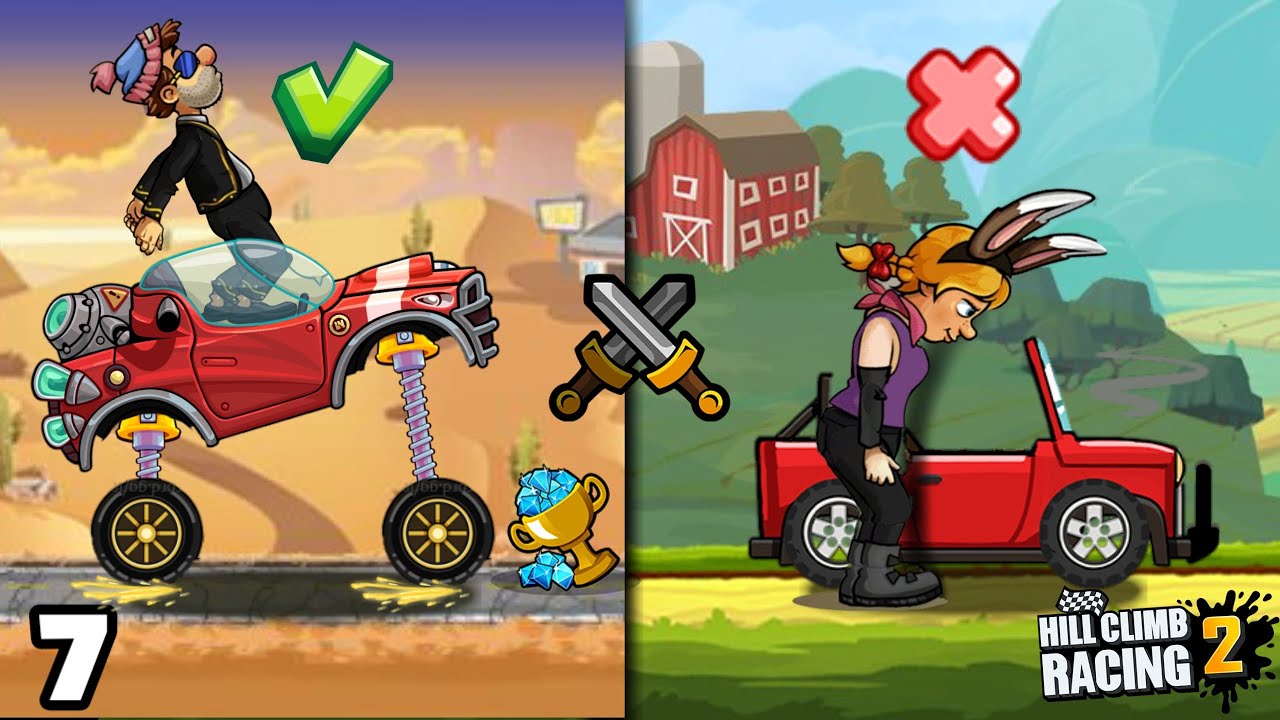 5 HARD ADVENTURE CHALLENGES 😰 #7 | Hill climb racing 2 | HCR2 | Reborn RR - YouTube