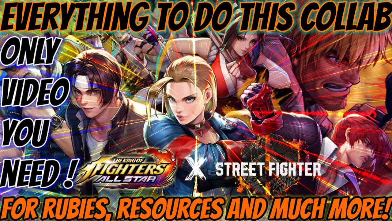 ONE MEGA VIDEO for SF6 collab - King of Fighters Allstars - YouTube