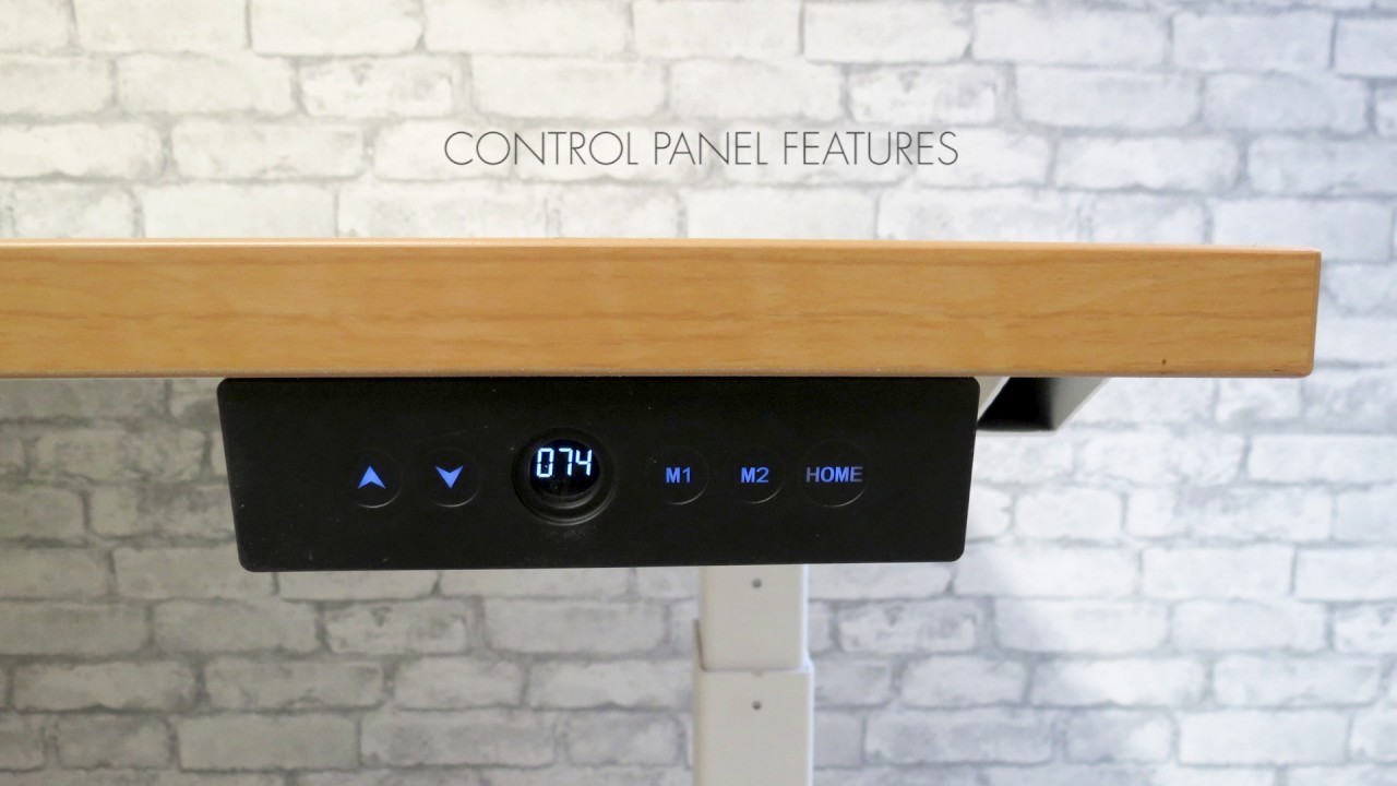 NEW AUTONOMY PRO ELECTRIC CRESCENT SIT/STAND OFFICE DESK - YouTube