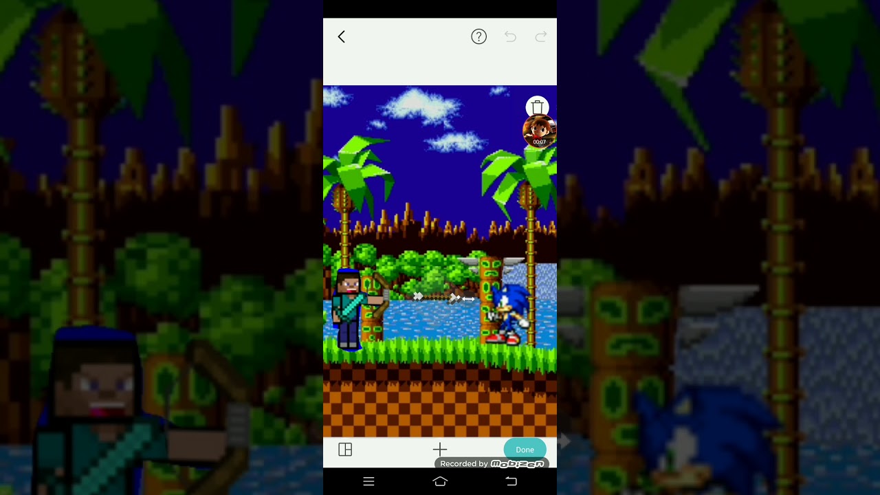 Sonic Vs Steve - YouTube