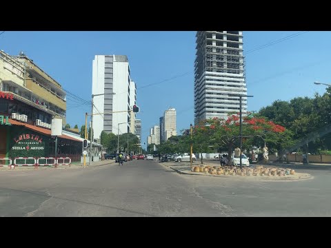 Maputo Cidade Moçambique Avs. 24 de Julho, Julius Nyerere, Marginal ...
