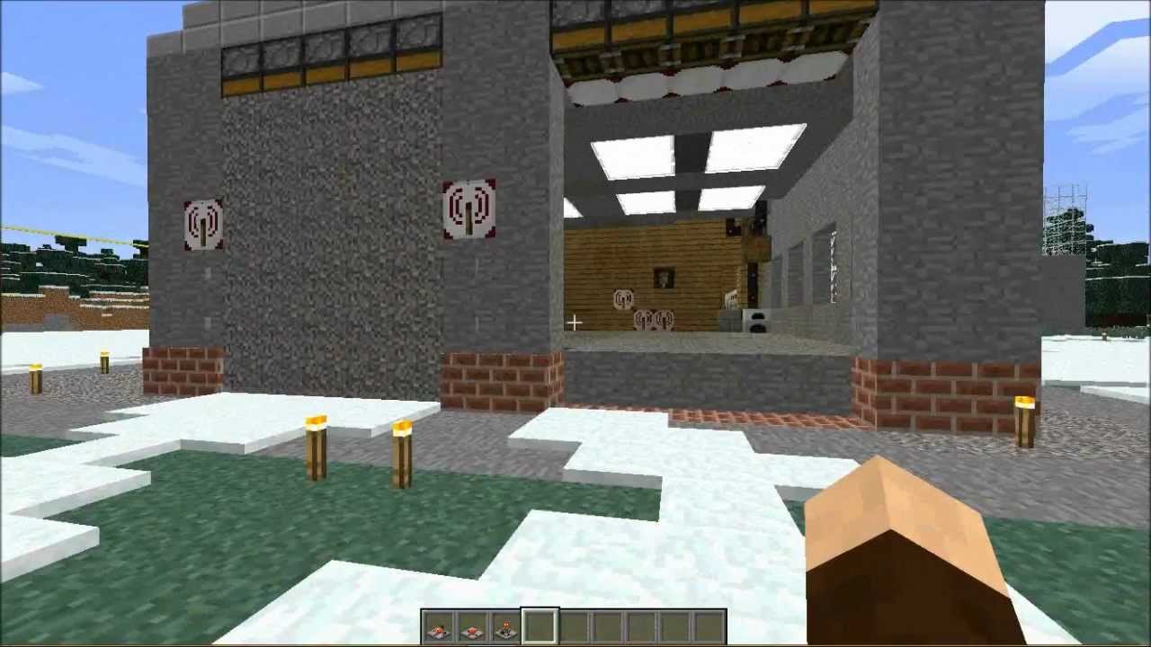 Minecraft Garage Doors - YouTube