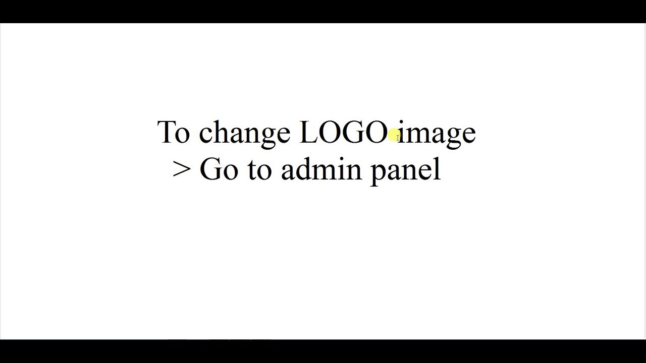 How to change logo image from TemplateMela theme setting - YouTube