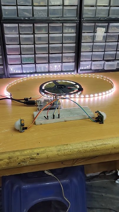 Automatic Stair Light Arduino Project #automation #electronicsprojects - YouTube