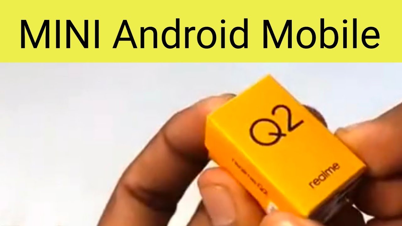 Mini Android Mobile PHONE 📱 Unboxing @Idreesjaan344 - YouTube