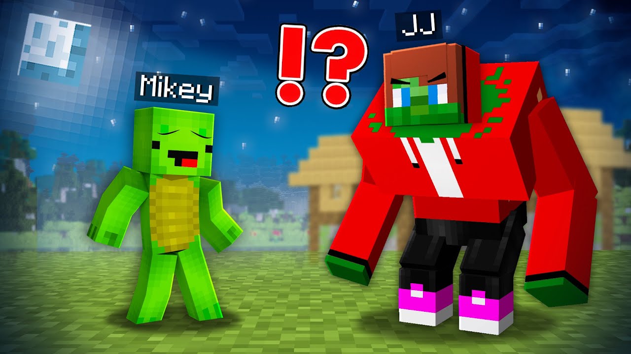 JJ Zombie MUTANT Attacked Mikey in Minecraft Challenge - Maizen JJ and Mikey - YouTube
