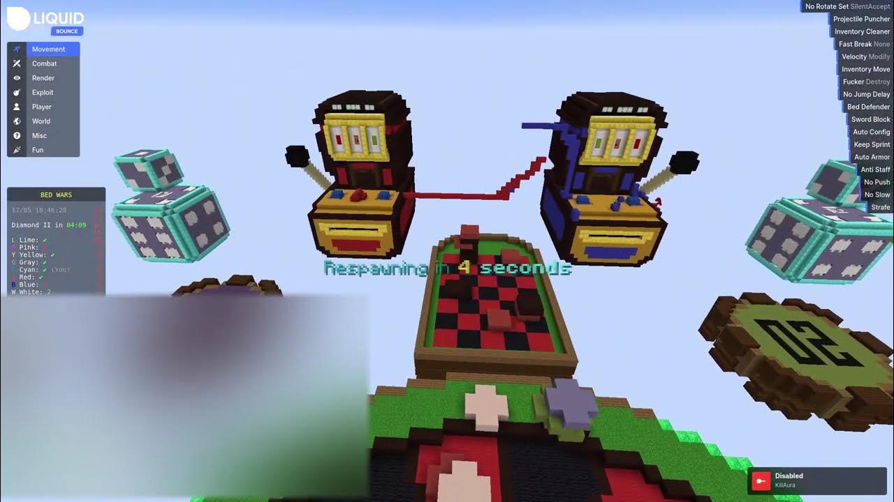 Cheating in blocksmc - YouTube