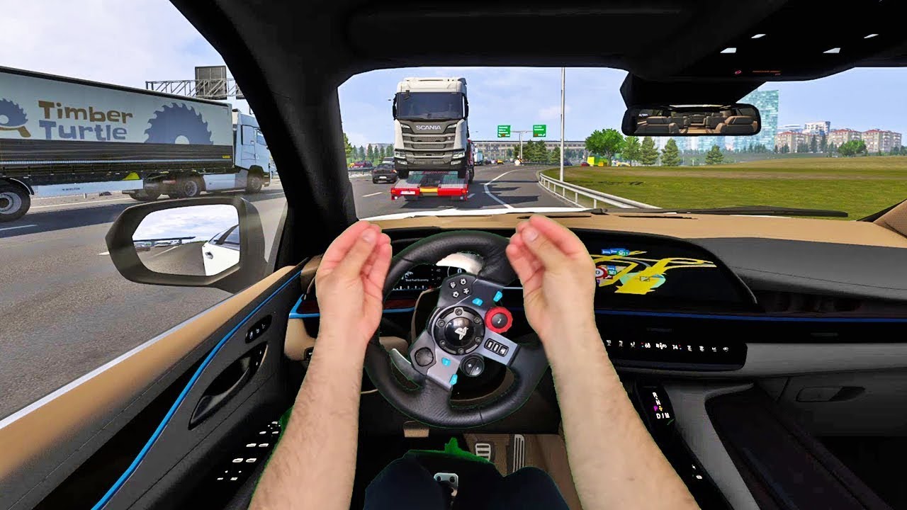 REAL HANDS EURO TRUCK SİMULATOR 2 - STEERİNG WHEEL - LOGİTECH G29 ...