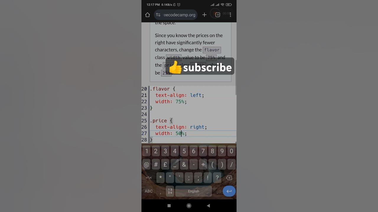 Freecodecamp solution[Cafe menu]step45#freecodecamp #codingtutorial #javascript #python #ai# ...