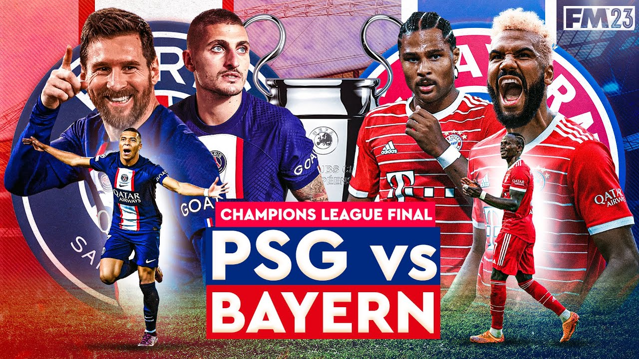 FM23 Lets Play - PSG - S2 #17 - CHAMPIONS LEAGUE FINAL - Football ...