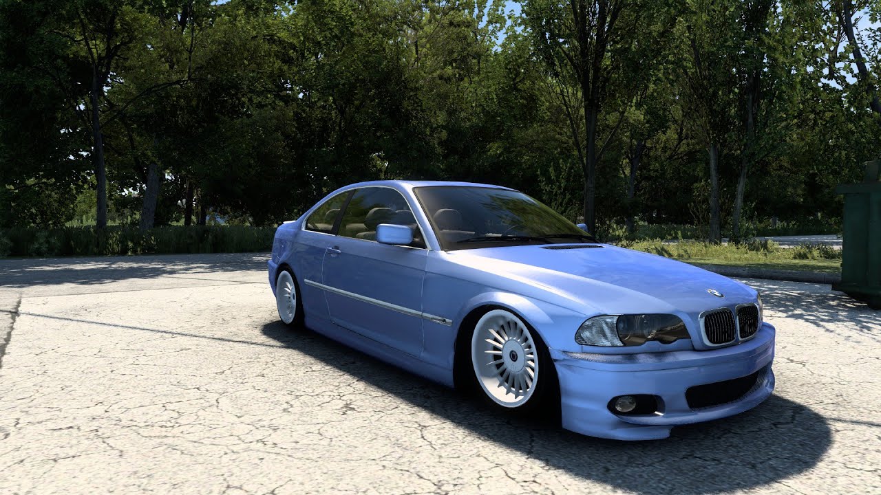 BMW E46 330ci Alpina Version-Euro Truck Simulator 2 - YouTube