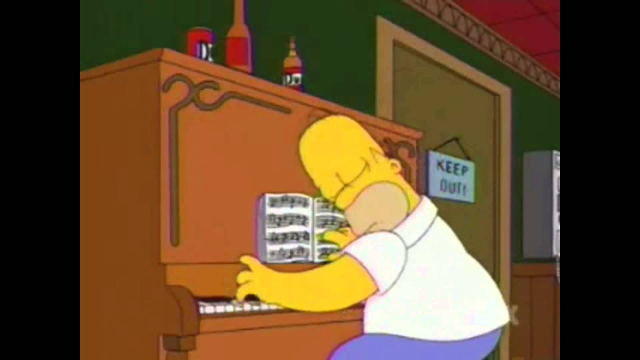 THE SIMPSONS-that's piaNo i said piaNi - YouTube