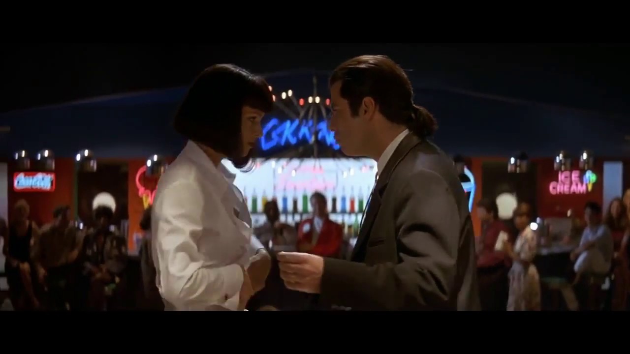 Pulp Fiction Dancing Scene - YouTube