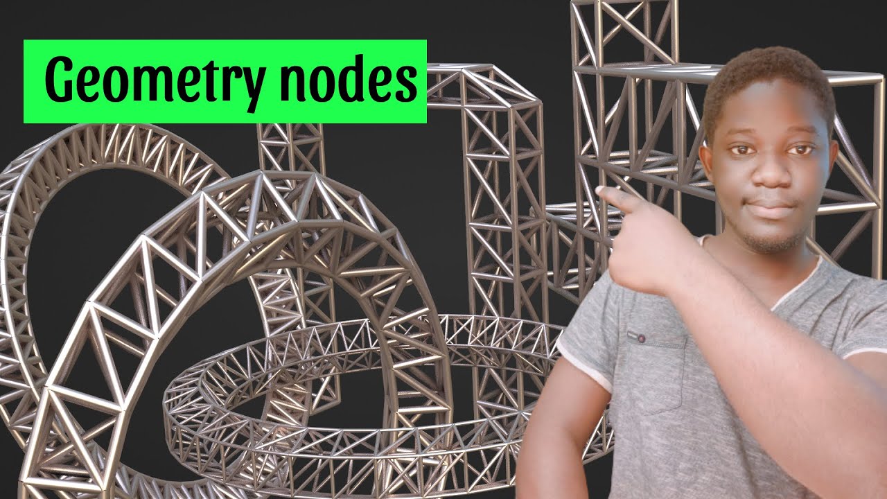 échafaudage en geometry nodes avec blender | Apprendre Blender 3D - YouTube
