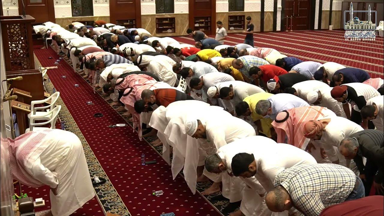 صلاة العشاء والتراويح الشيخ محمد مبارك الفاو 5 رمضان 1443هـ Youtube