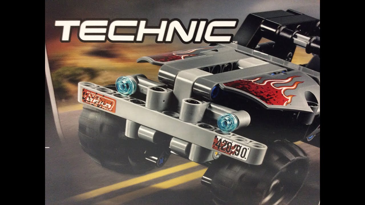 LEGO Technic Pull-Back Getaway Truck Review - YouTube