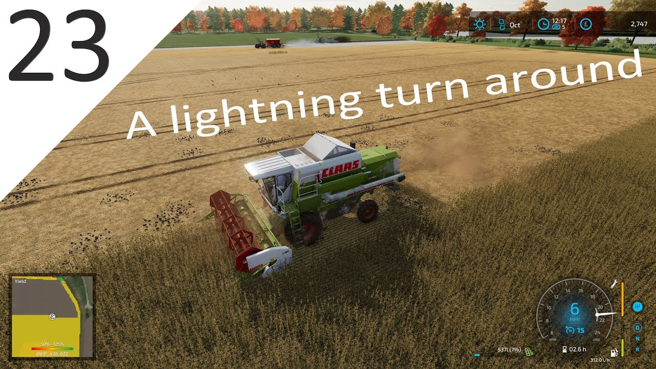 E23 - A lightning turn around - Lets Play - Farming Simulator - FS22 ...