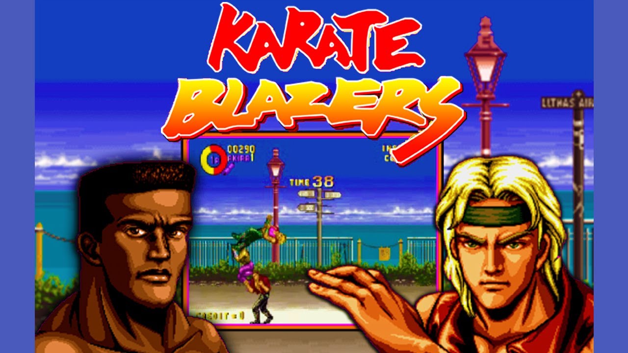 Karate Blazers (Arcade) Gameplay (HD) - YouTube