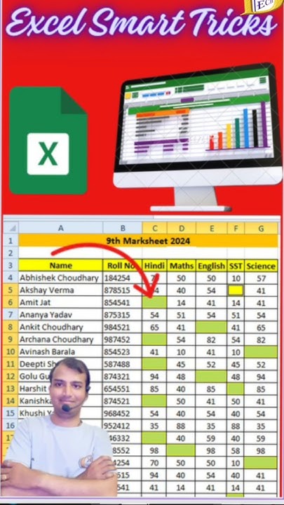 Excel Smart Tricks || Excel Interview Questions || Excel Magic Tricks - YouTube