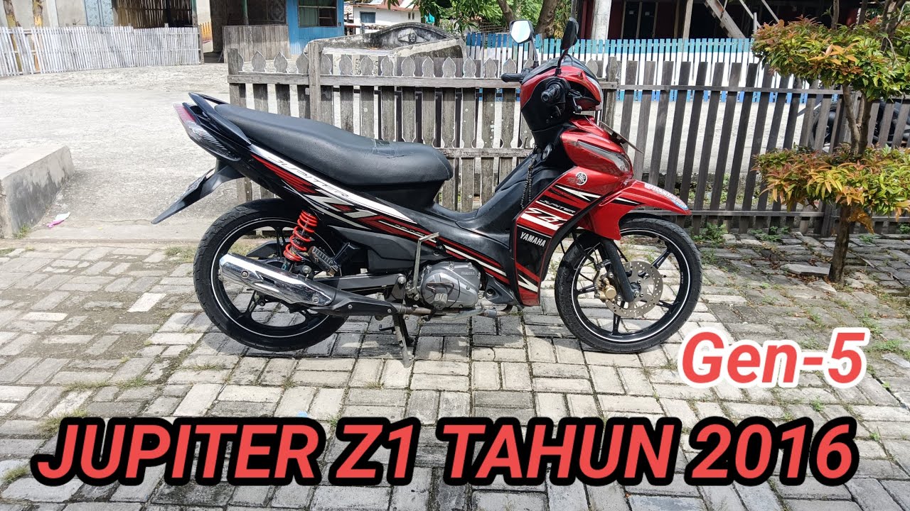 YAMAHA JUPITER Z1 115CC GEN-5 TAHUN 2016 | INDONESIA - YouTube