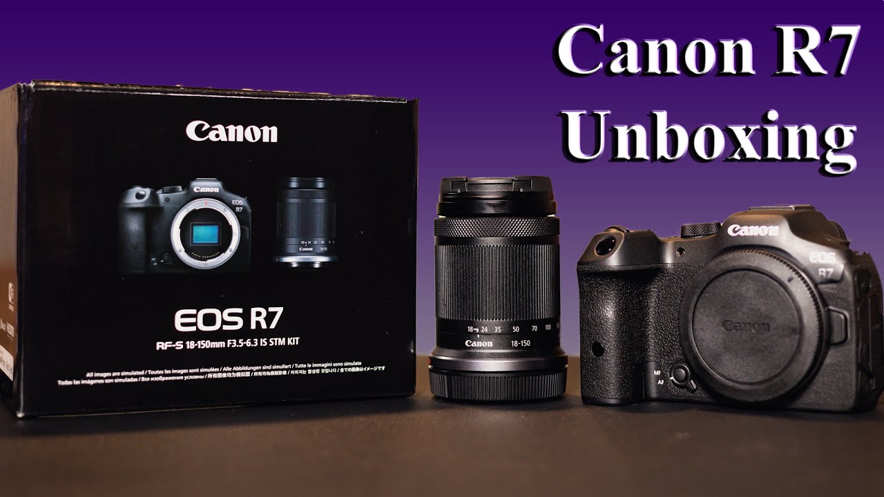 QUICK Canon EOS R7 Unboxing - YouTube