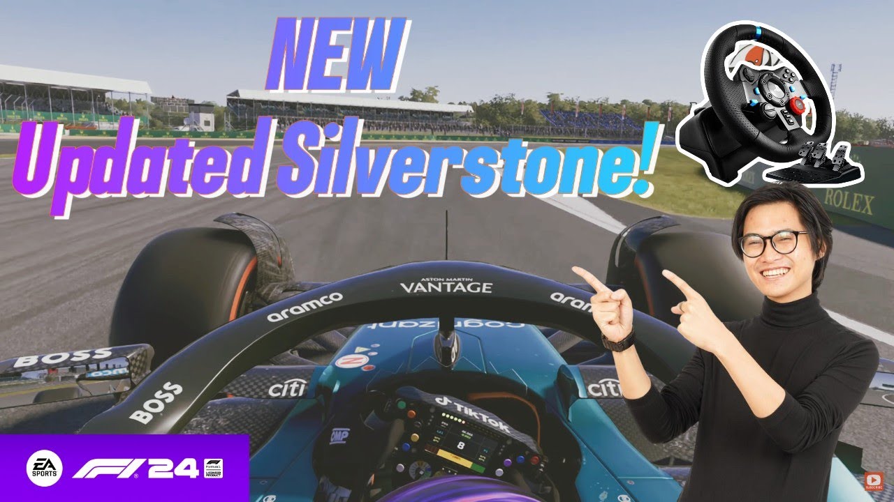 F1 24 Gameplay: NEW Updated Silverstone! [ 1:26.075 ] 4K - YouTube