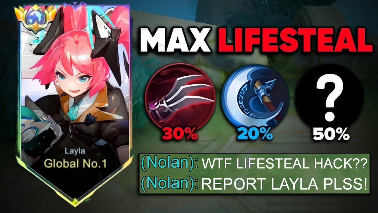 LAYLA USERS, TRY ABUSING THIS NEW DOUBLE CRITICAL DAMAGE BUILD!🔥 LAYLA BEST BUILD 2024 (MUST TRY ...