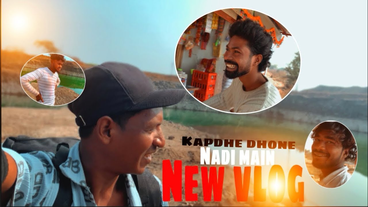 kapdhe dhone nadi main full masti vlog 😜🤣 - YouTube