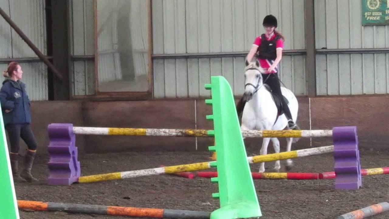 Jumping Jake at Ryders Farm Equestrian centre - YouTube