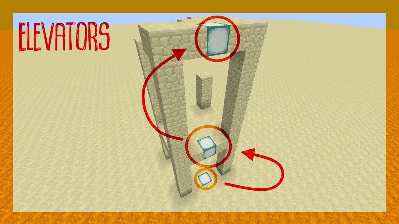 Elevator blocks for Minecraft Vanilla 1.12 | by Skyball - YouTube