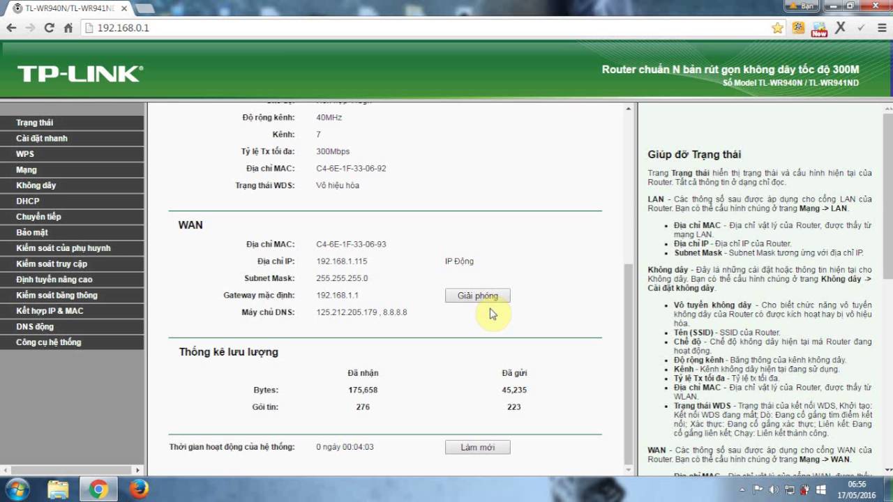 huong dan cau hinh router wifi tp link 940n - YouTube