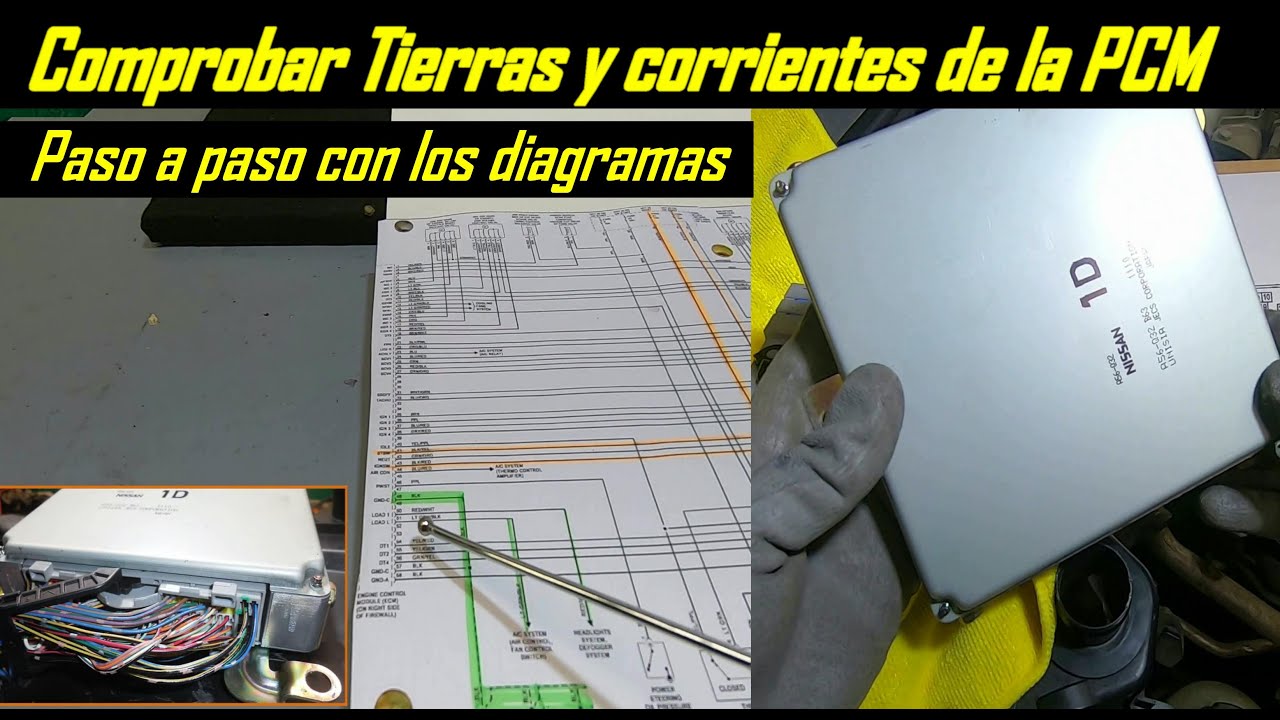 Como probar tierras y corrientes de la Computadora a detalle (PCM, BCM ...