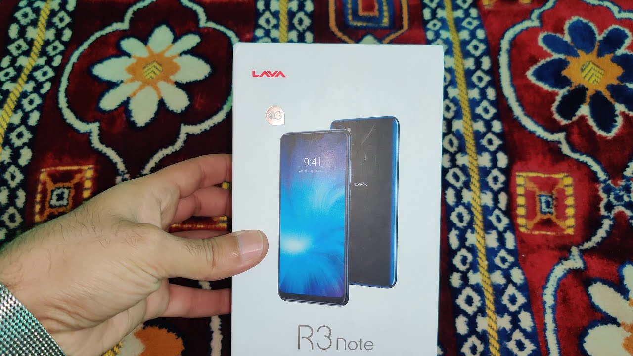 فتح صندوق الجوال الهندي لافا آر 3 نوت - Lava R3 note unboxing - YouTube