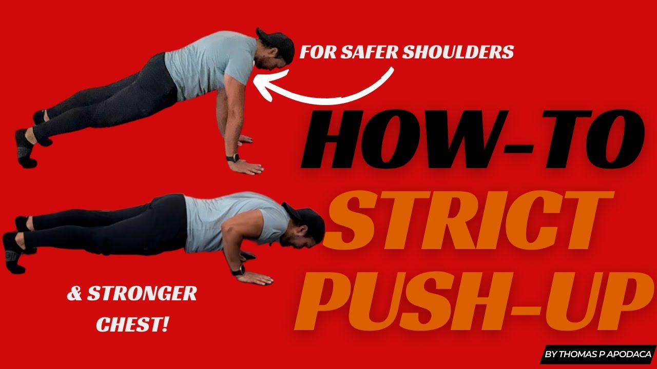Master the Push-Up for a Strong Chest and Injury-Free Shoulders - YouTube