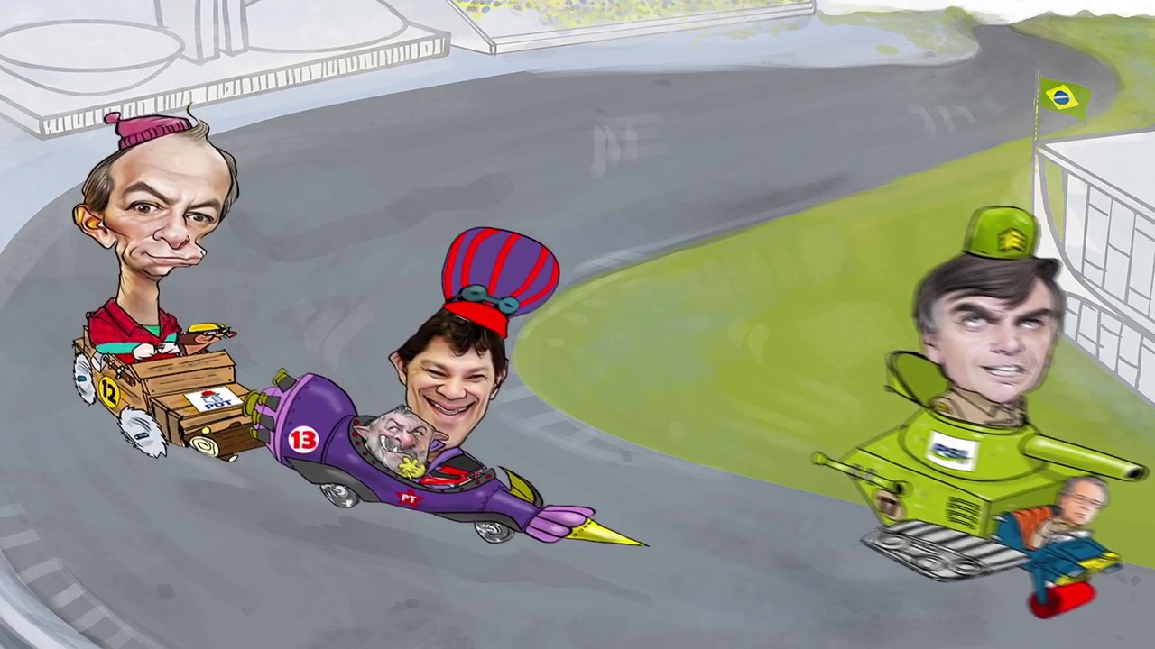 Charge Animada: Corrida Maluca Eleitoral - YouTube