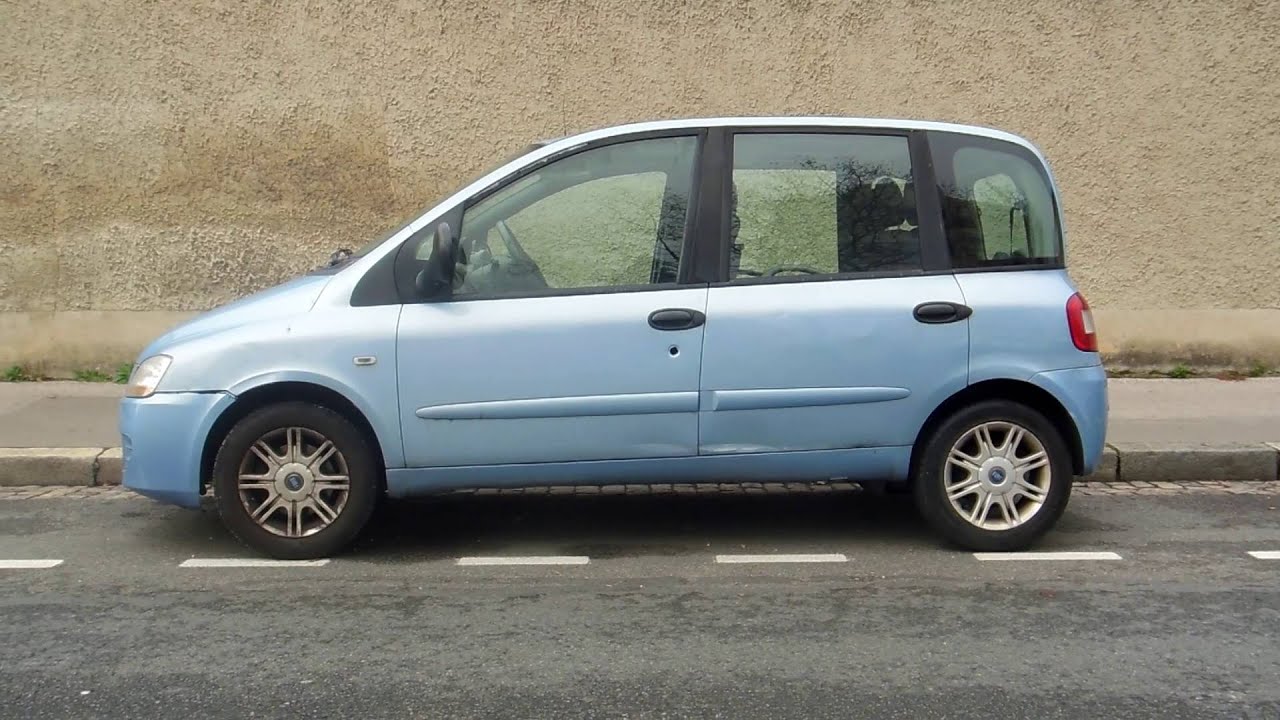 Fiat Multipla JTD 360 Degrees Walk around the Car - YouTube