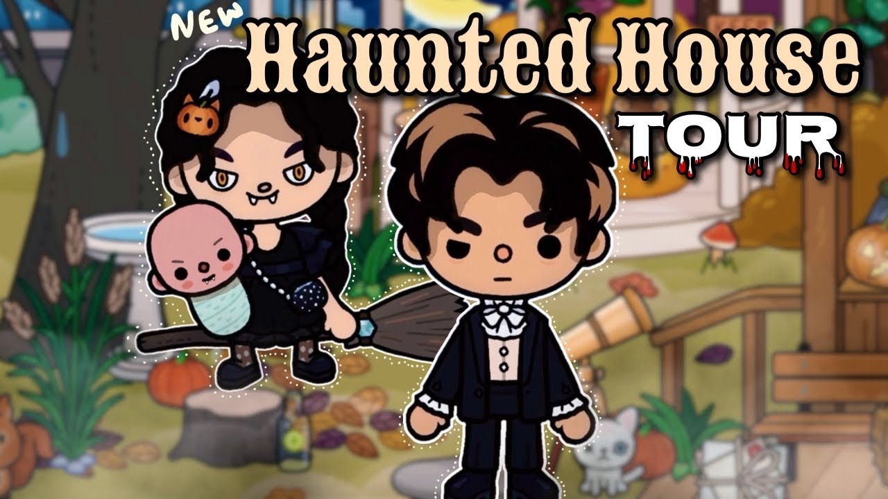 Toca Boca Spooky Haunted House Tour | Toca Life World - YouTube