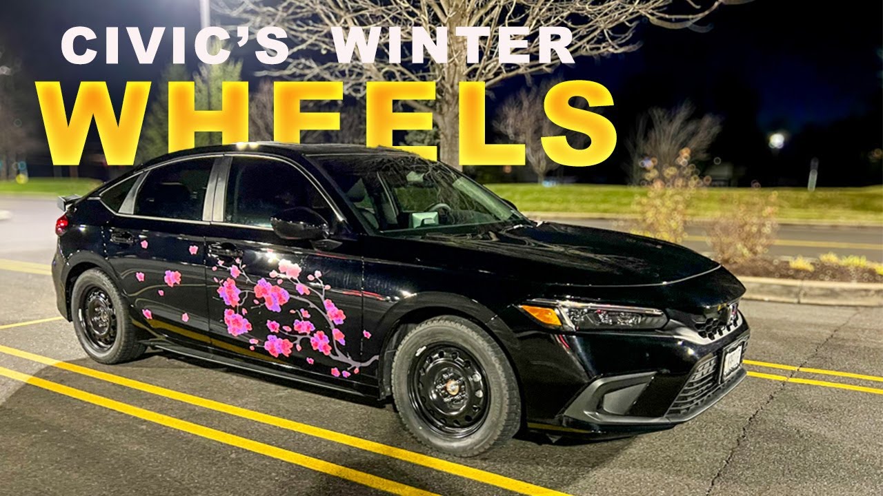 11th Gen Civic WINTER Wheel Install! - YouTube