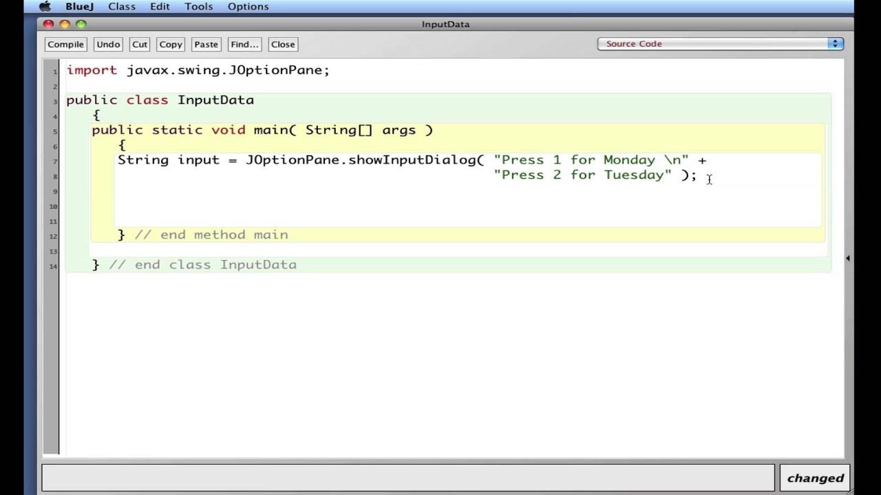 APCS Java JOptionPane Part I - YouTube