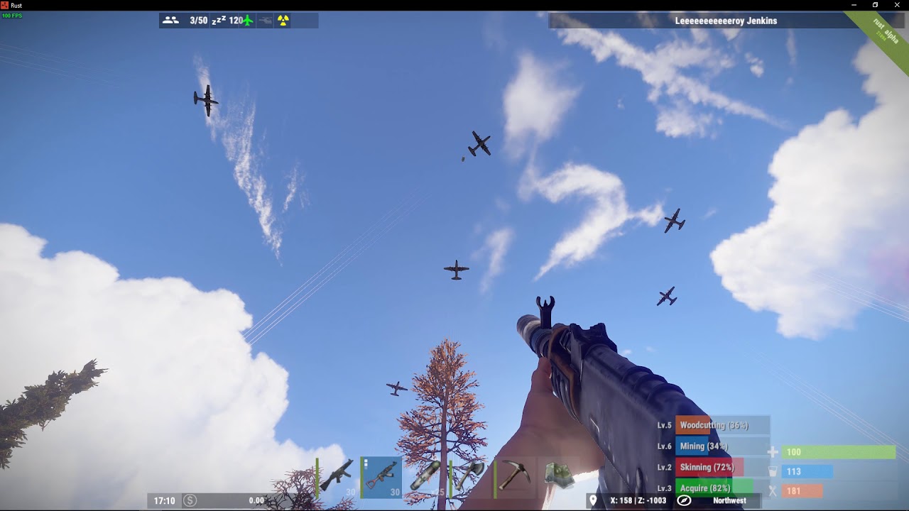 10 Airdrop Rust ! All plane crash !! - YouTube