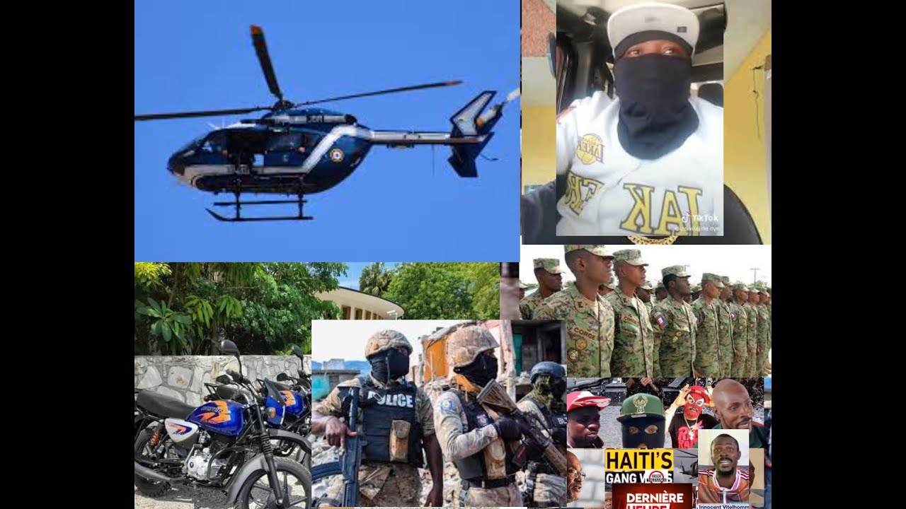 16mai Bwakale nan vil st Mark YON Bandi ki sot vilaj de dye boule ...