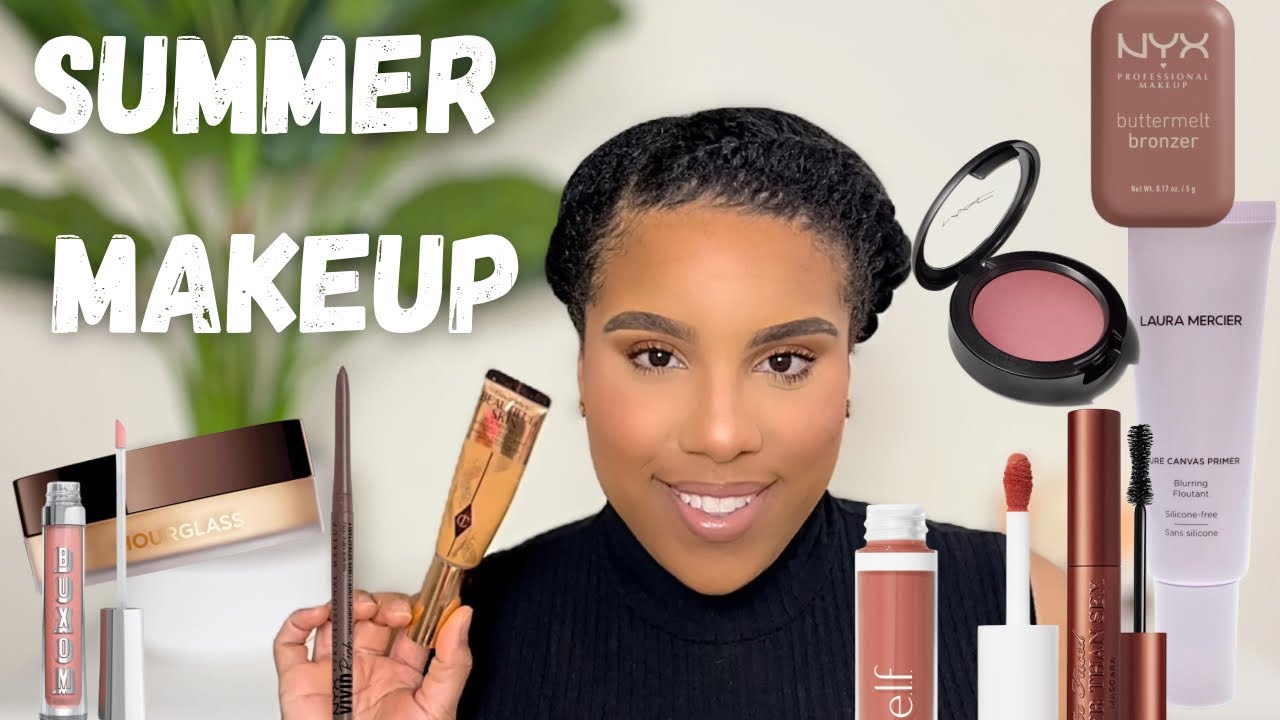 EFFORTLESS Summer Glow | Perfect Makeup For Hot Days - YouTube