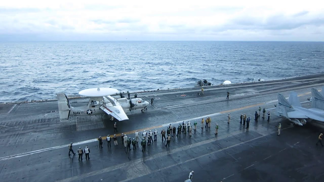 E3 Hawkeye Launch - YouTube