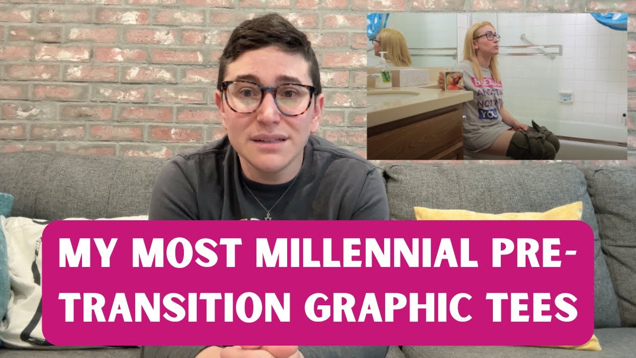 Gabe Dunn Rates His Pre-Transition Graphic Tees - YouTube