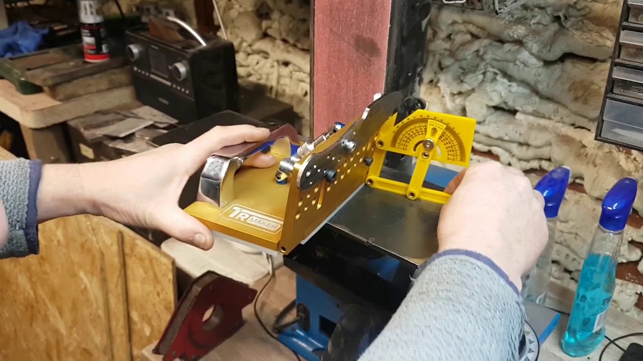 Usage of TR MAKER Knife Jig - YouTube