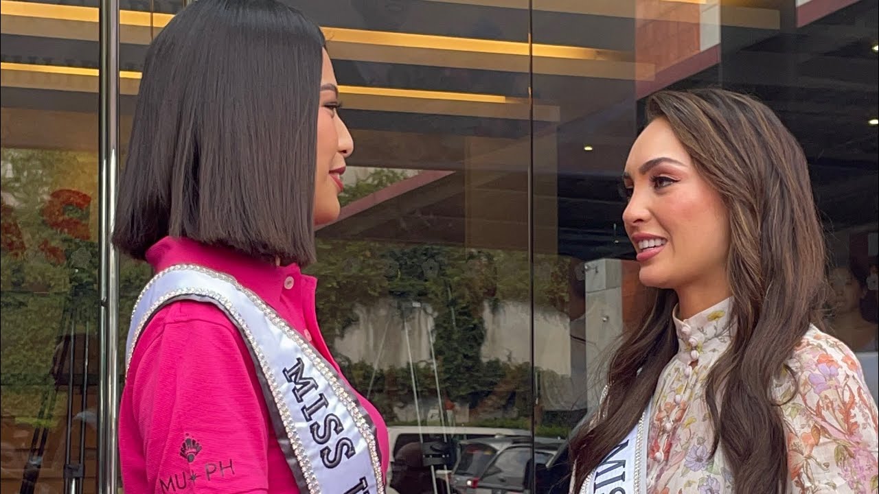 Michelle Marquez Dee gets advice from Miss Universe 2022 R’Bonney ...