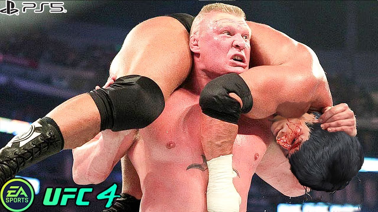 UFC 4 | Bruce Lee VS Brock Lesnar | PS5 - YouTube
